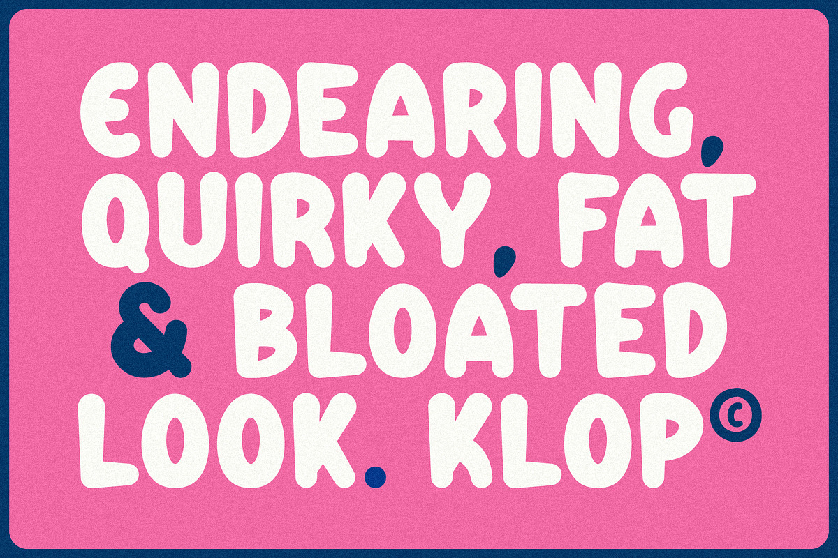 Klop - Friendly Rounded Font | klop font, klop font free download, klop ...