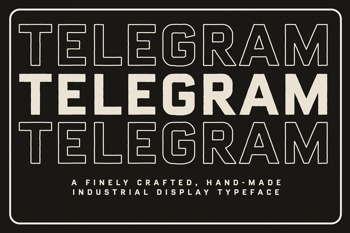 Telegram Font