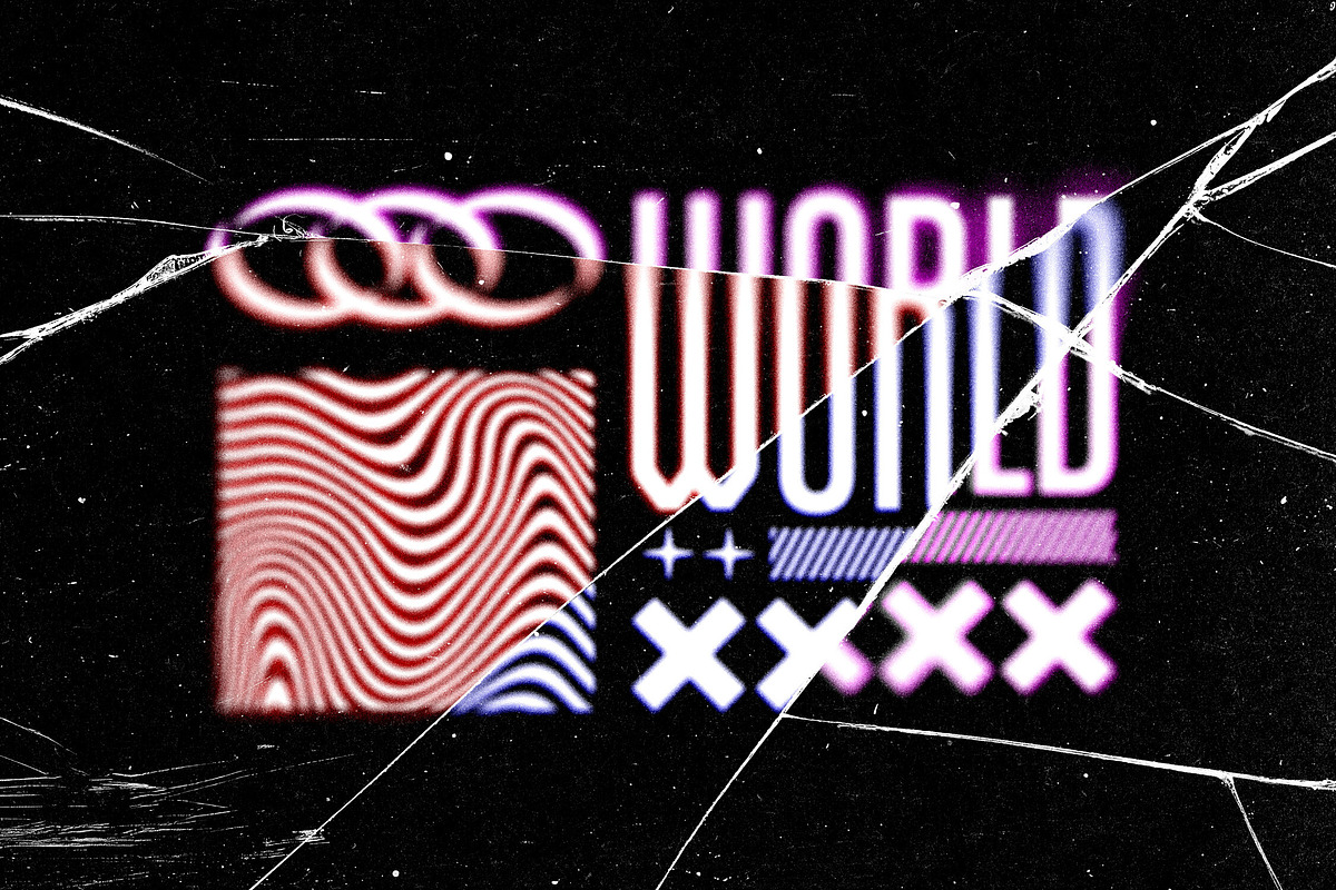 Broken Glass Text Effect, a Layer Style Add-On by Design Squad