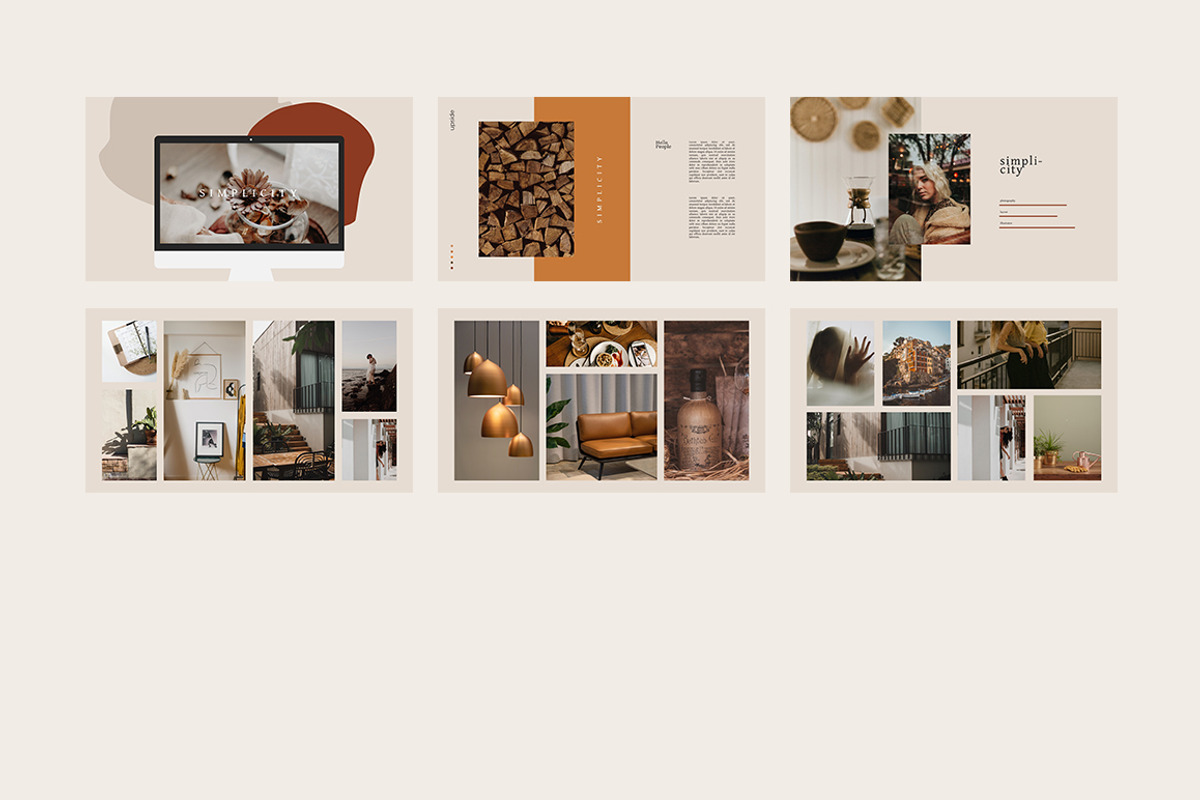 Upside PowerPoint Template, a Presentation Template by Angkalimabelas ...