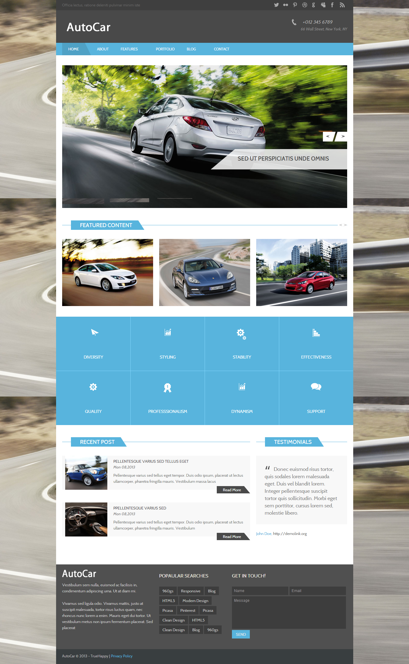 Autocar - Bootstrap HTML Template, a Websites & App Template by Hpthemes