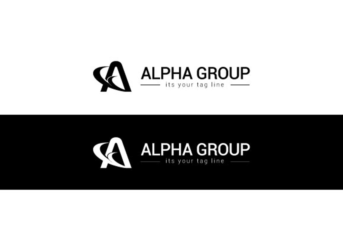 Alpha group Logo, a Branding & Logo Template by The Branding Fusion