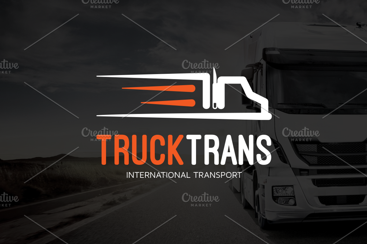 Truck Trans Logo, a Branding & Logo Template by artnook