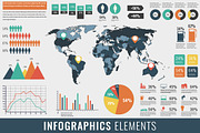 Infographics elements, an Object Graphic by Creative Monkey Design