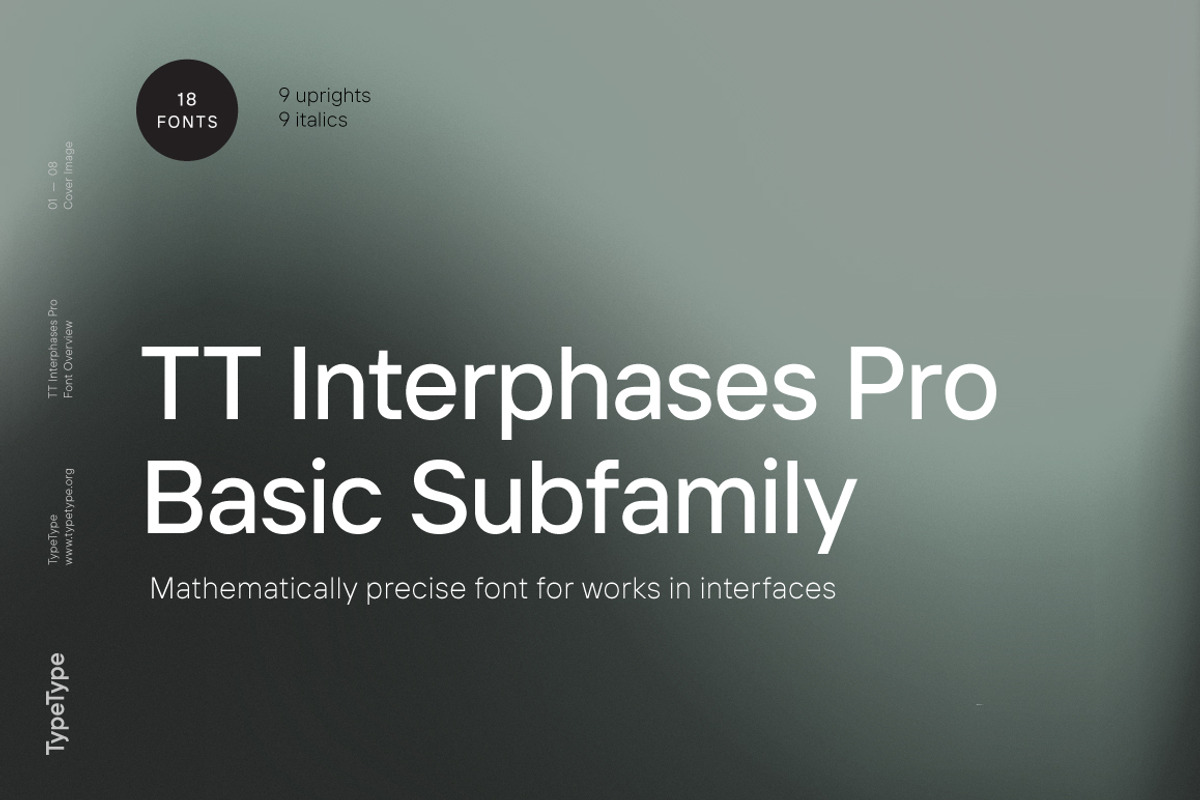 TT Interphases Pro Basic, a Sans Serif Font by TypeType