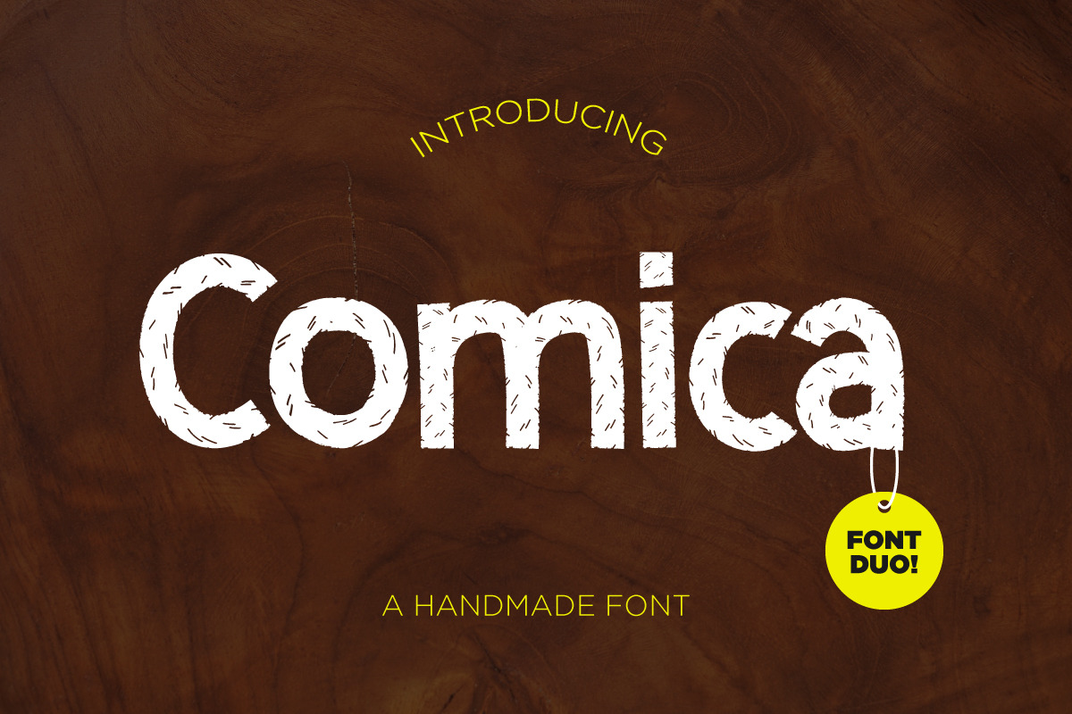 Comica ~ Font Duo, a Script Font by Kang1993
