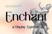 Enchant | Modern Serif Font, a Serif Font by BearyType Studio ...