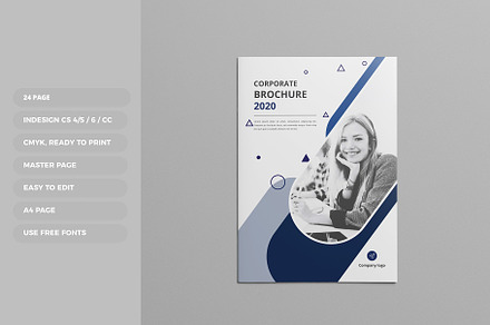 Corporate Brochure 2020, a Brochure Template by Tanber Hossen