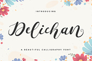 Delichan - A Beautiful Calligraphy, a Script Font by Prioritype Co