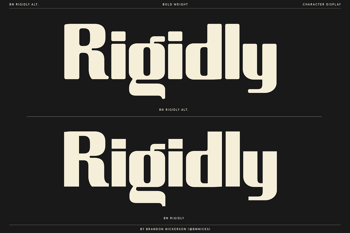 Rigidly
