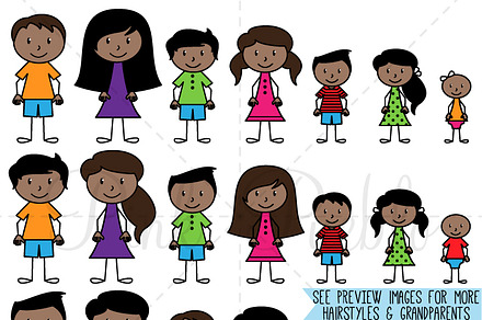 Superhero Stick Figures, a Person Illustration by PinkPueblo