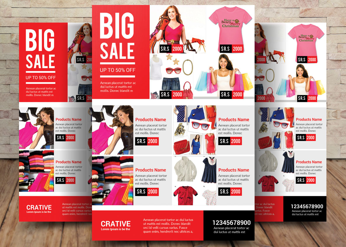 Product Sale Flyer, a Flyer Template by graphicforest