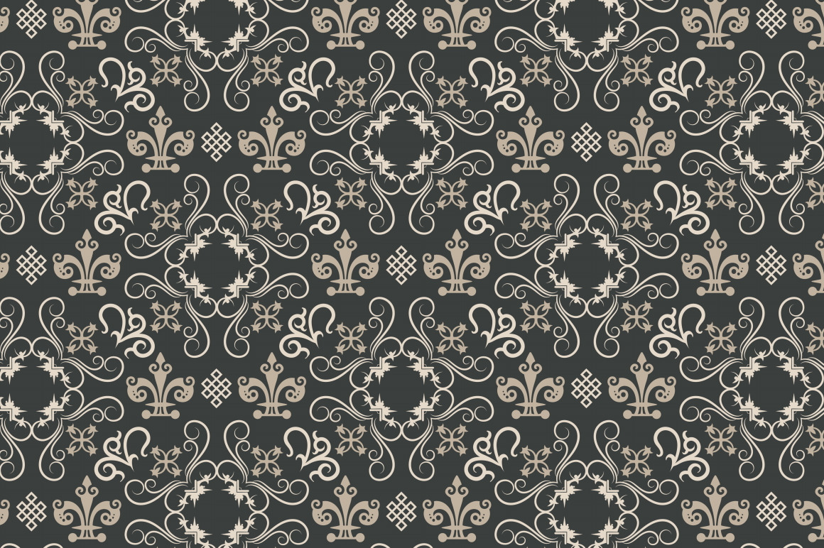 Wall decoration, chinese pattern, a Pattern Graphic by kio
