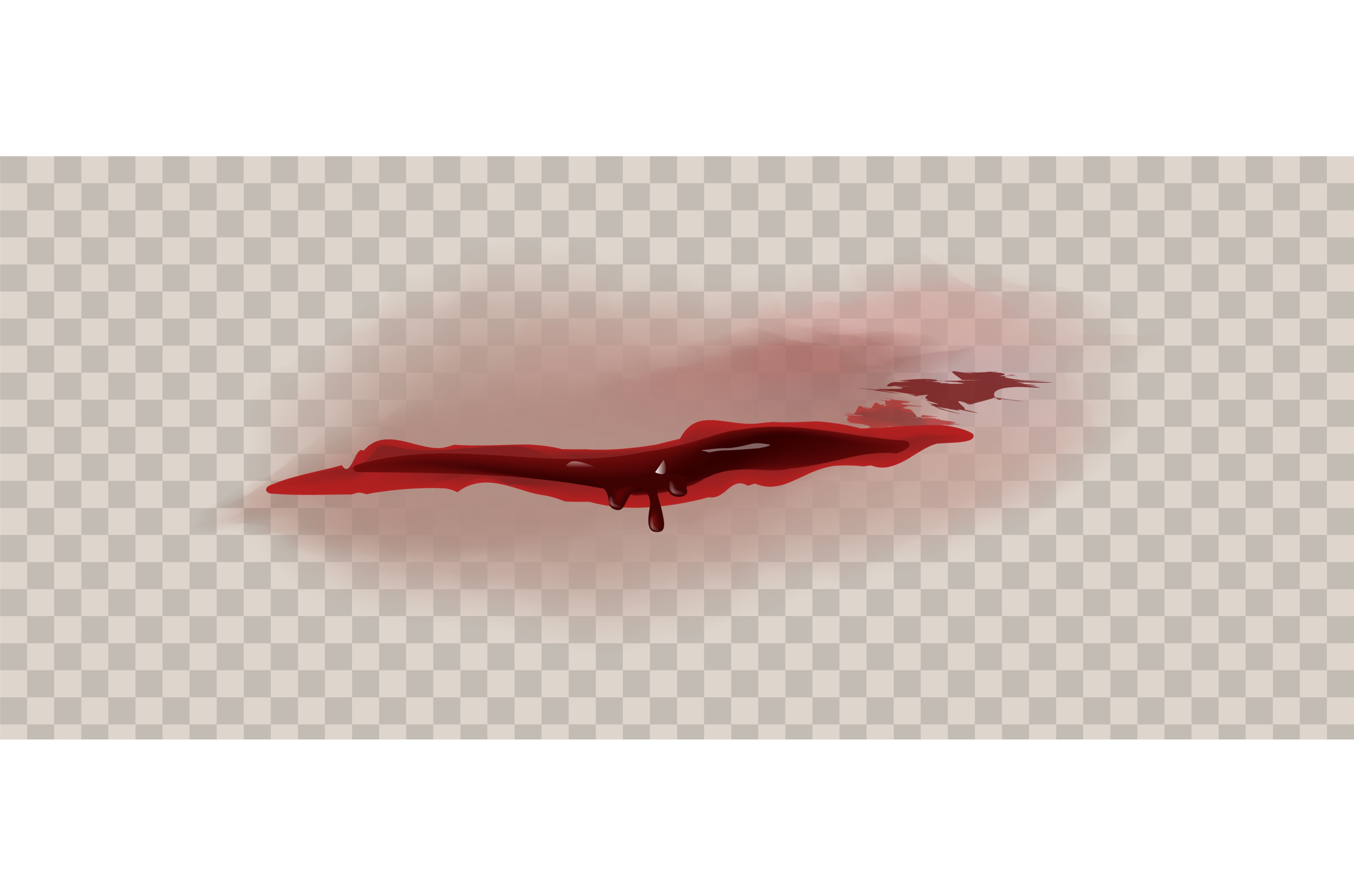 Realistic bloody wound. Torn gash | Graphic Objects ~ Creative Market
