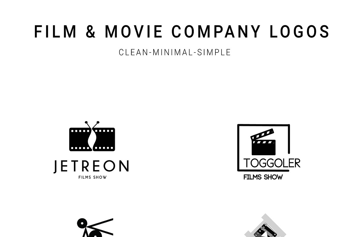Camera,Movie & Film Production Logos, a Branding & Logo Template by AN ...
