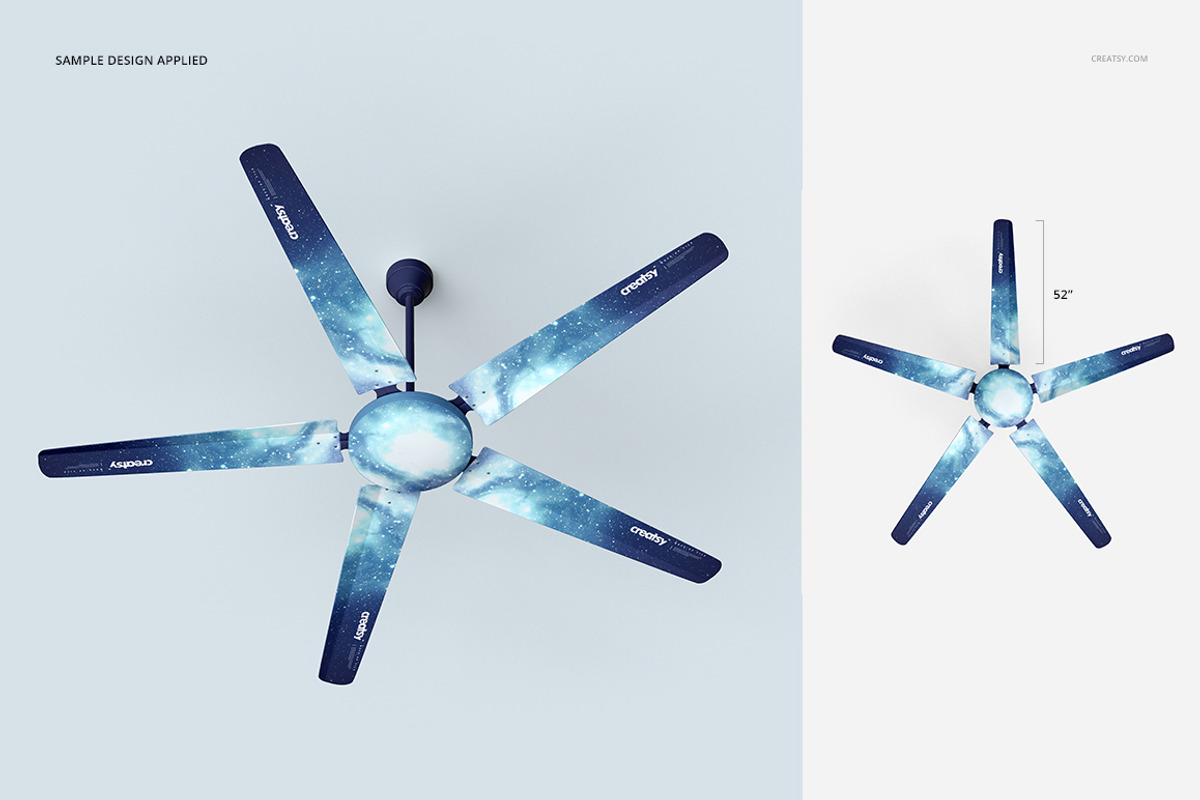 Fan Mockup Set Many Types, a Product Mockup by creatsy2