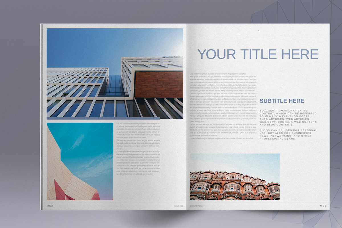 Architecture Magazine Template