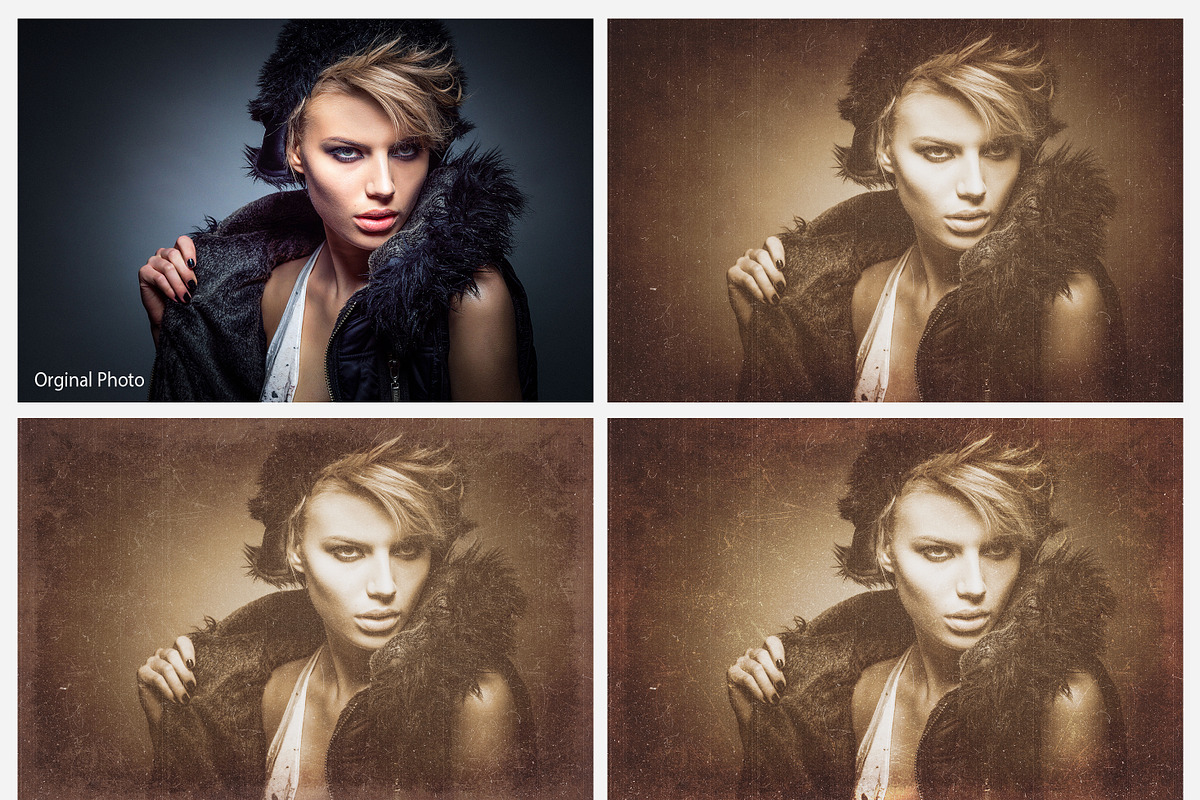 Vintage Old Photo Effect