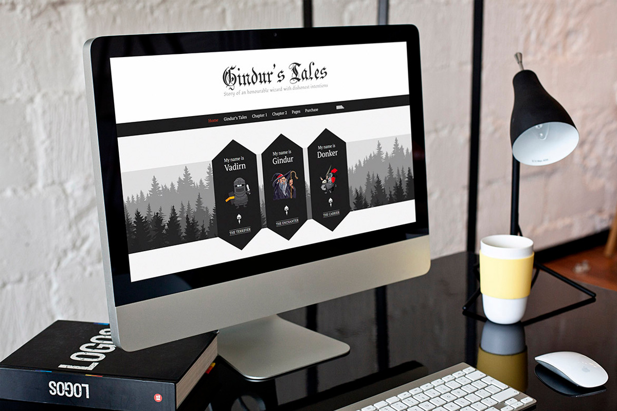 Gindur - Medieval WordPress Theme, a WordPress Template by PremiumCoding