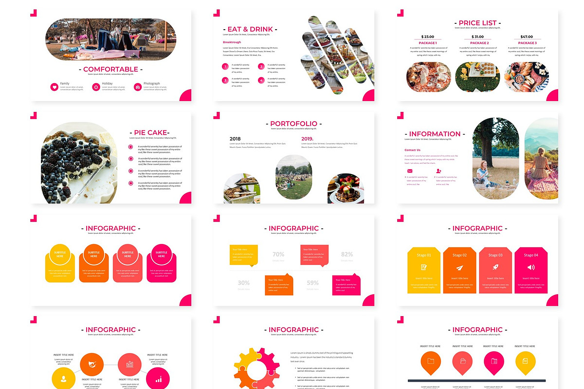 Picnic - Google Slides Template, a Presentation Template by AQR Studio