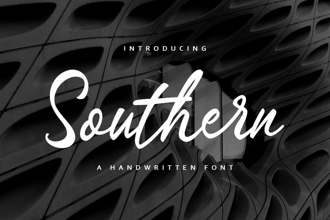 Southern - Handwriting Font, a Script Font by Mayofont