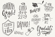 Graduation Overlays - Vector, a Graphic by The Pen and Brush