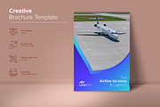 Airline Services Brochure Template, a Brochure Template by shahsoft