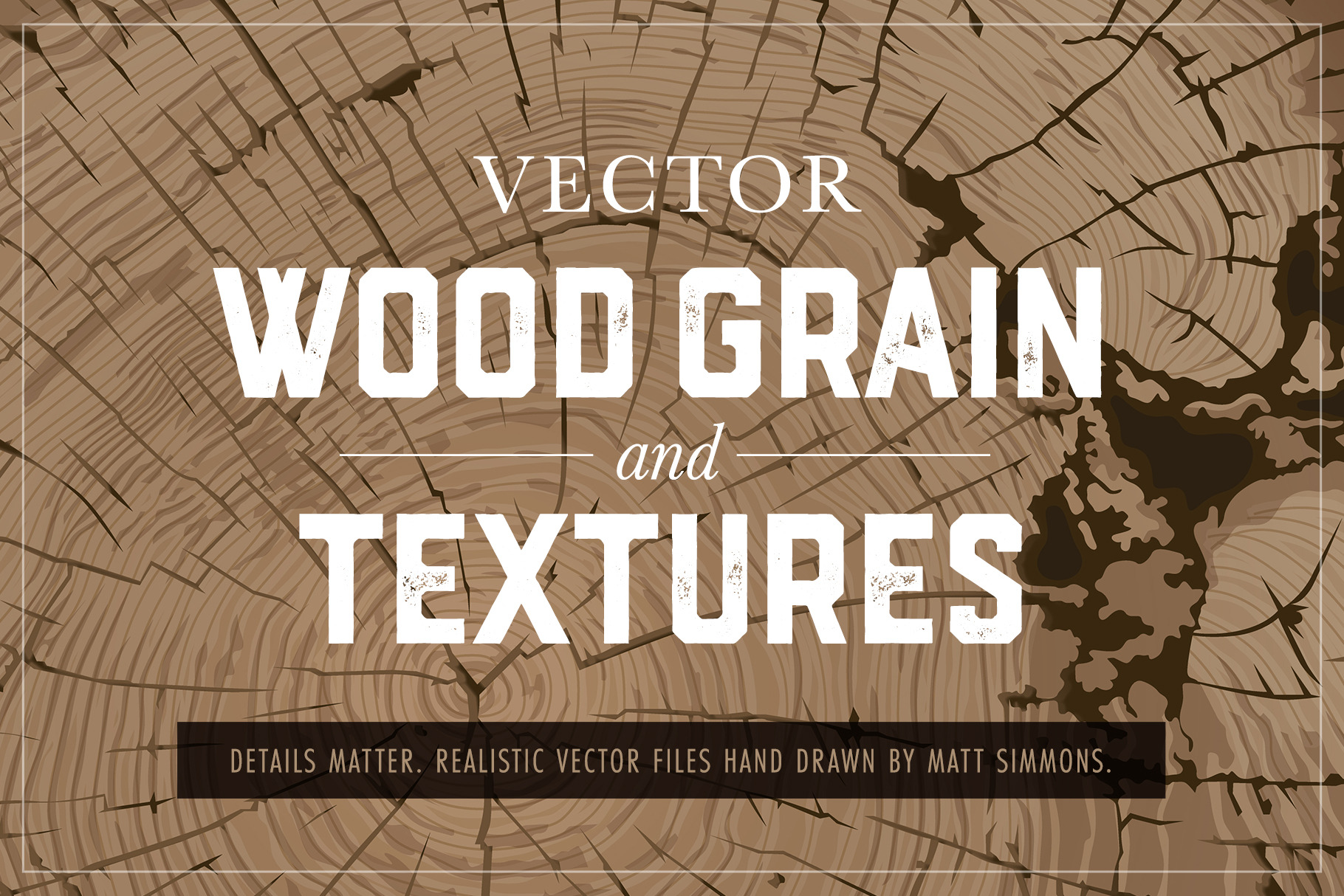 Vector Wood Grain and Textures, a Texture Graphic by MattsDesigns