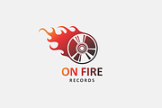 On Fire Records, a Branding & Logo Template by MotionMount