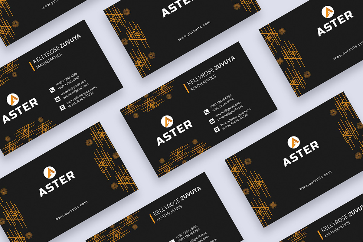 Civil Engineer Business Card, a Business Card Template by UI_Expert
