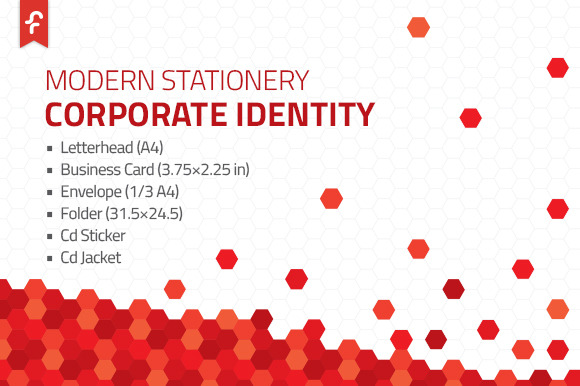 Corporate Identity, a Stationery Template by ft.studio