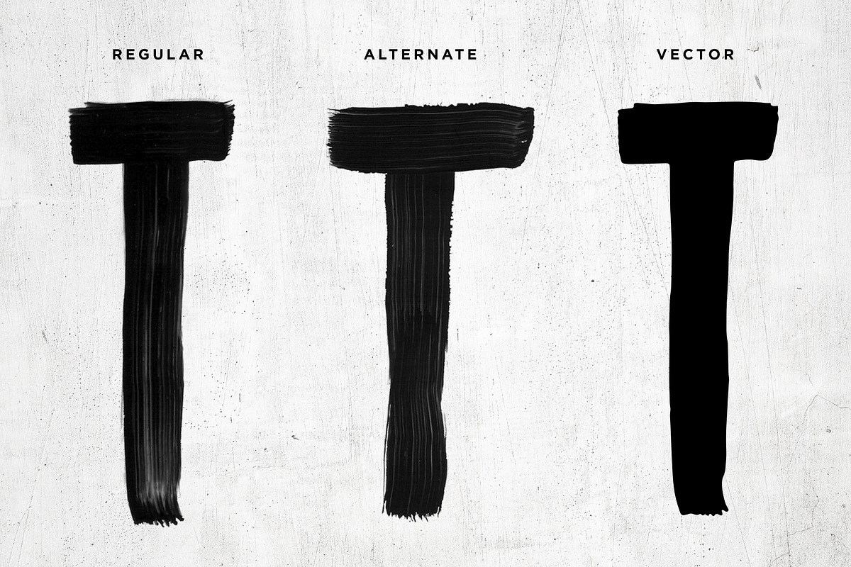 Mr. Poster - SVG Brush Font, a Font by Type Cargo