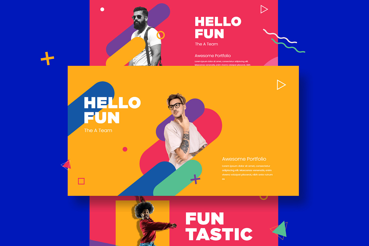 Funtastic Powerpoint Template, a Presentation Template by Rocket Template