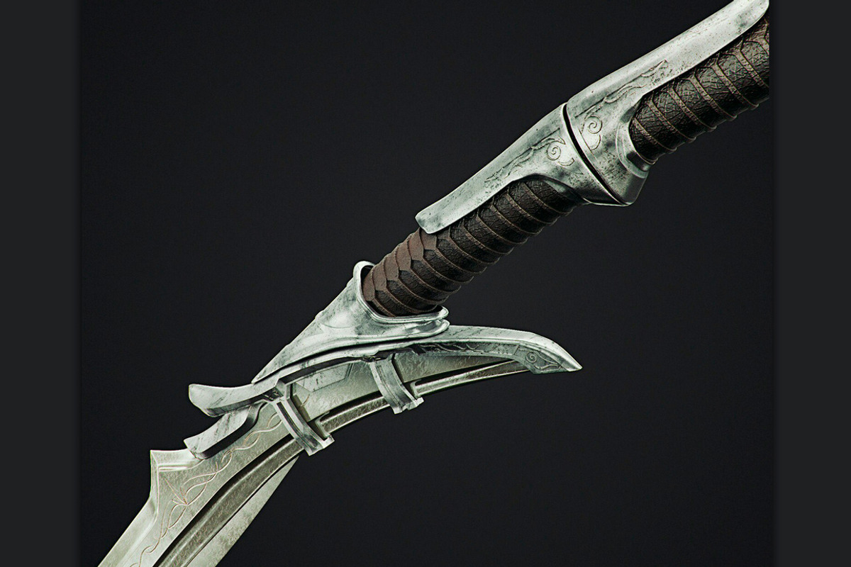 Sword, an Object 3D Model by DiverseArt
