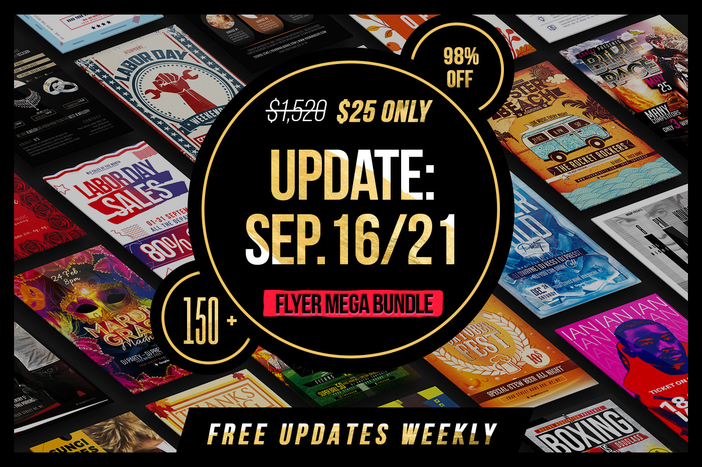 Flyer Mega Bundle - Weekly Update