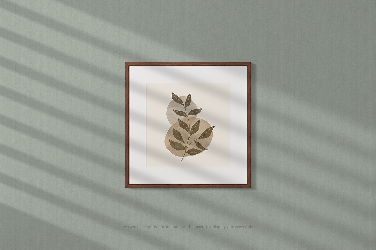 1x1 Square Frame Mockup | Creative Market