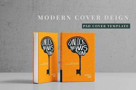 Editable Book Cover Template | Creative Market
