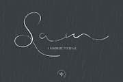 Sam, a Script Font by Blossom | Creative Market