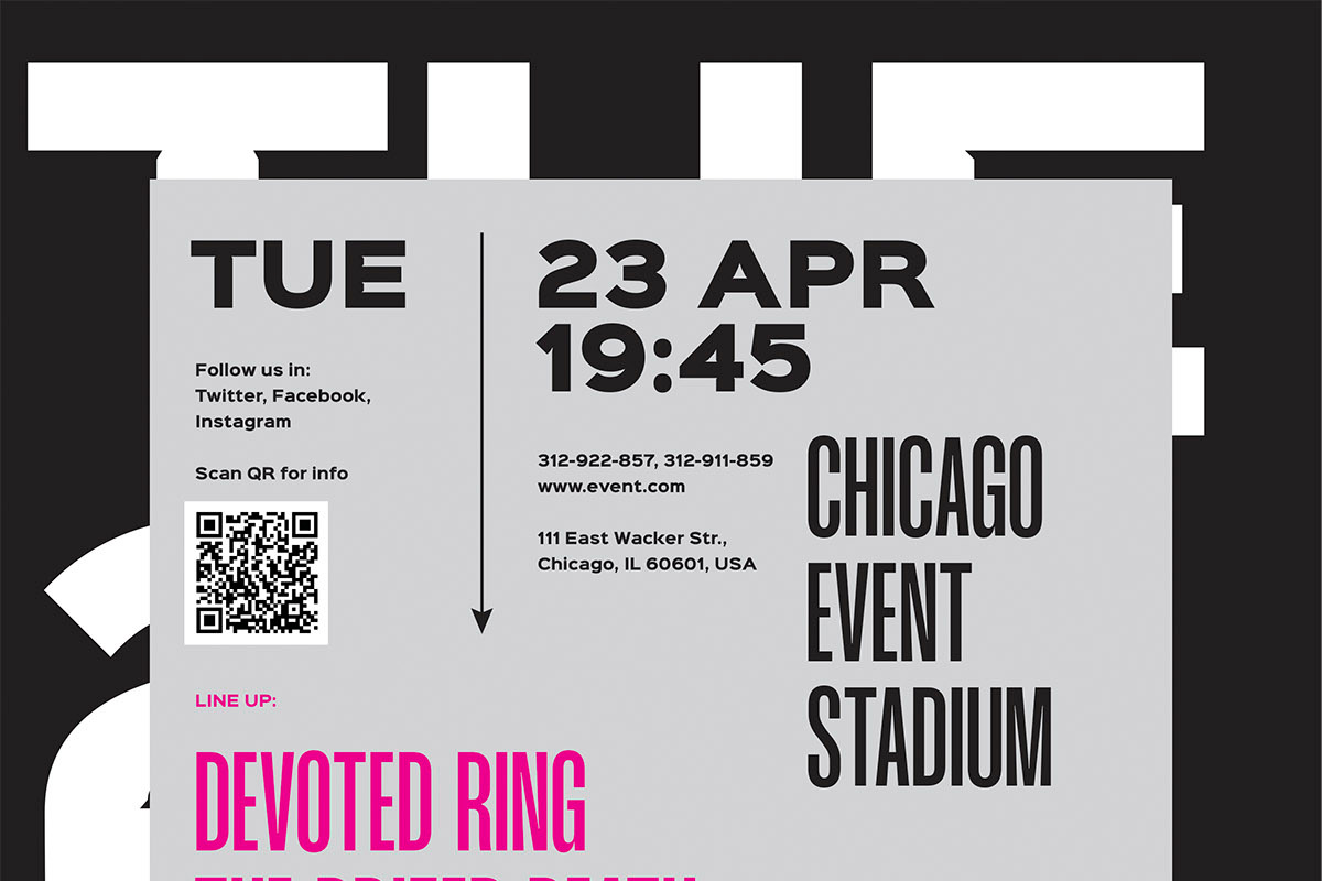 Artist Event Poster, a Flyer Template by EDT.Graphics