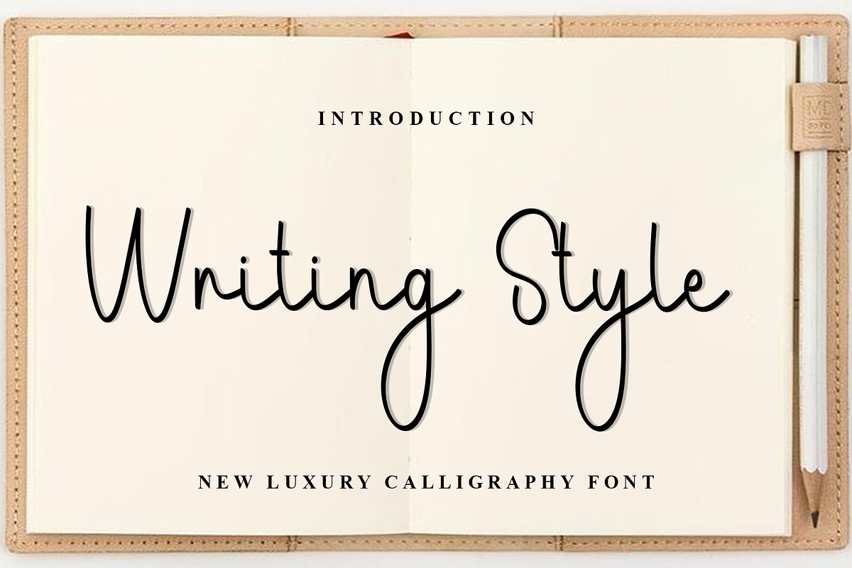Writing Style, a Handwritten Font by FreshTypeINK | Creative Market