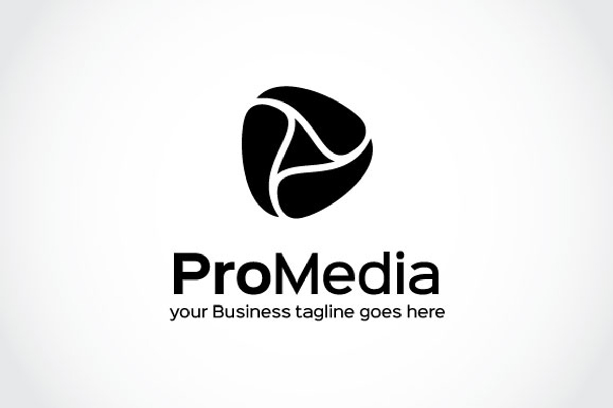 Pro Media Logo Template, a Branding & Logo Template by The Branding Fusion