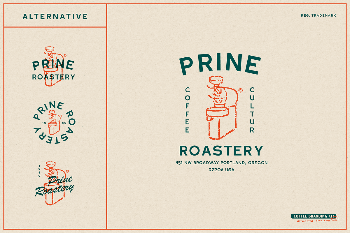 Coffee Branding Kit, a Branding & Logo Template by Refolve Design