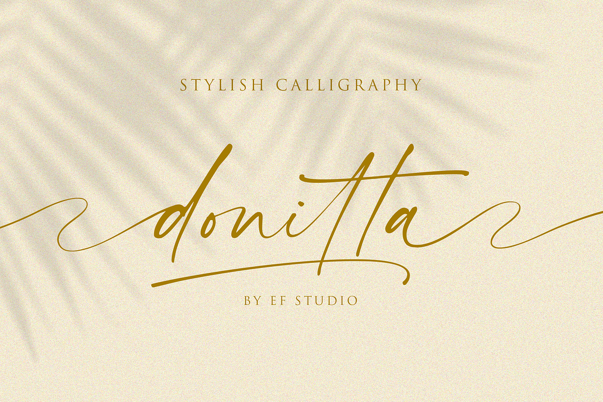 donitta | Stylish Calligraphy