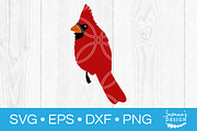 Cardinal SVG Bird Cut File, an Illustration by SavanasDesign