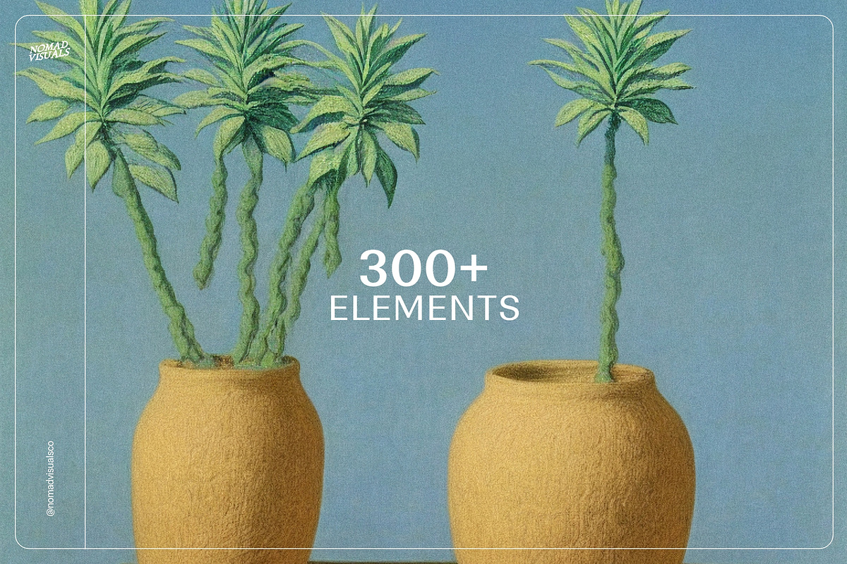 Botanical Surrealism, a Texture Graphic by Nomad Visuals