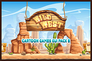 Wild West GUI pack 6 | Illustrations ~ Creative Market
