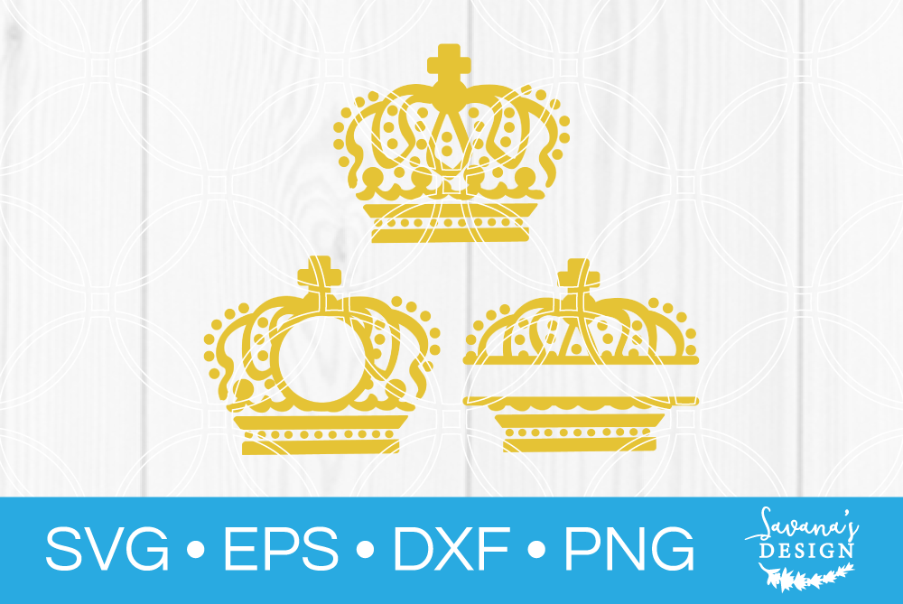Crown SVG Bundle, an Illustration by SavanasDesign