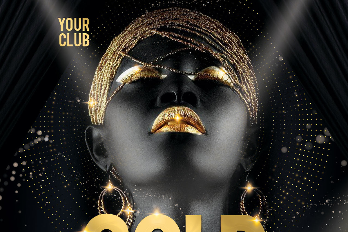 Gold Flyer, a Flyer Template by Artolus