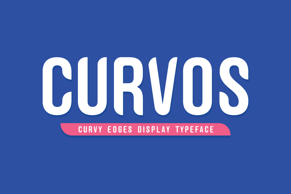 Curvos +Bonus Badge | 30% Off!, a Font by The Good Store
