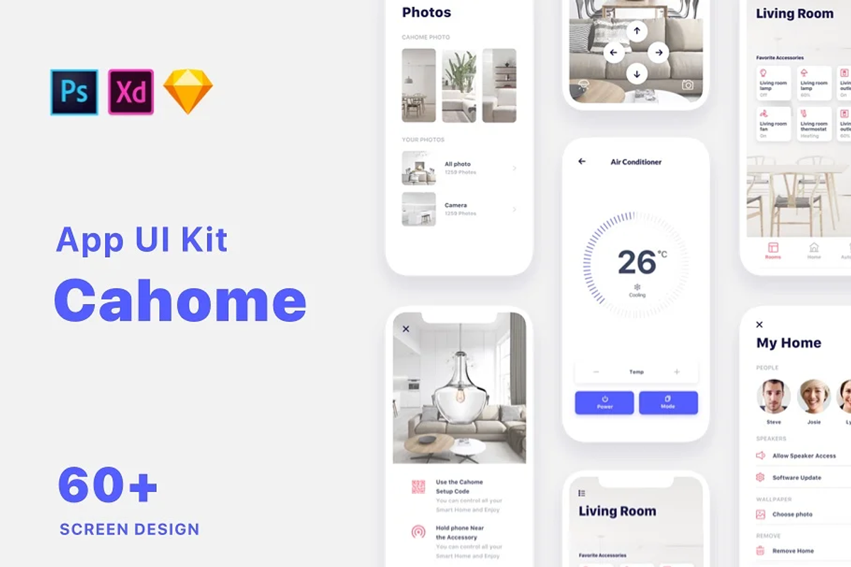 Capi Mobile UI Kit - Lifetime Update, an App Template by Capi Product